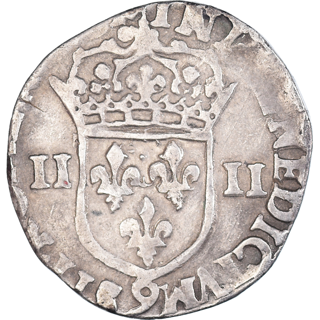 Coin, France, Henri IV, 1/4 Ecu, Rennes, , Silver, Duplessy:1224