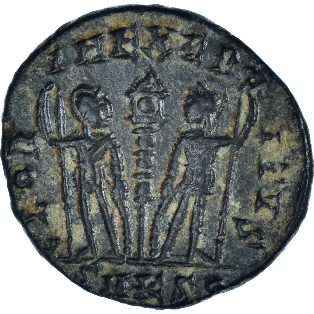 Coin, Constantius II, Bronze Æ, 337-340, Kyzikos, , Bronze, RIC:21