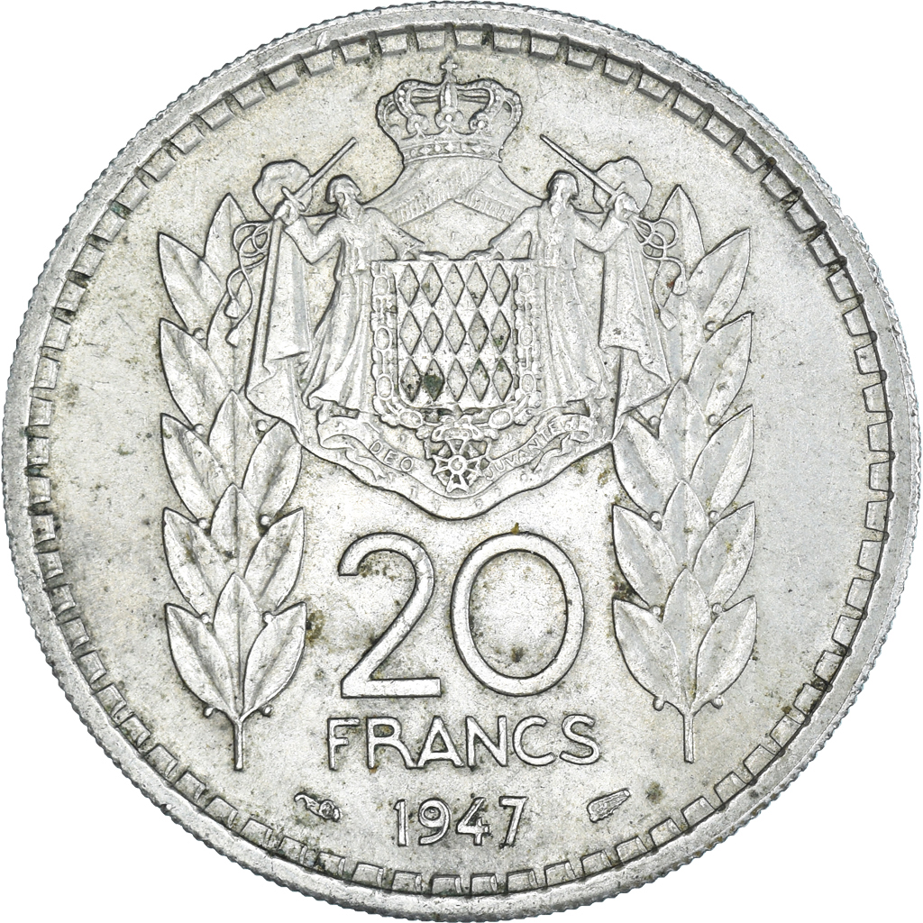 [#1064095] moneda, mónaco, louis ii, 20 francs, - Compra venta en ...