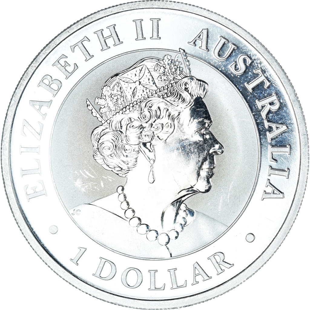 Coin, Australia, Elizabeth II, Australian Wedge-Tailed Eagle, 1 Dollar ...