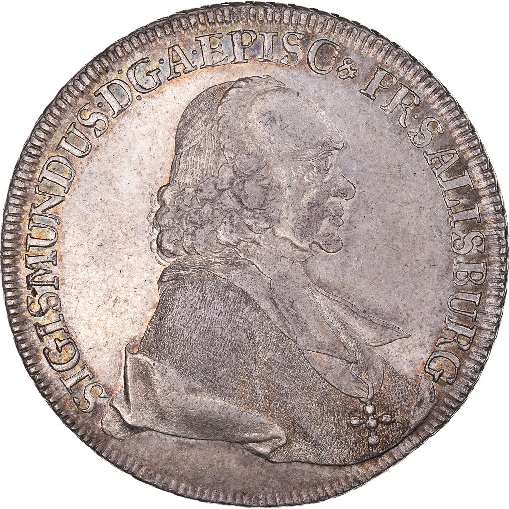 Coin, AUSTRIAN STATES, SALZBURG, Sigismund III von Schrattenbach ...