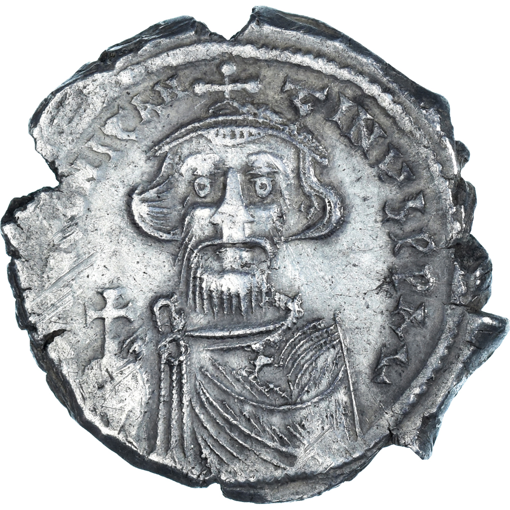 Coin, Constans II, Hexagram, 641-668 AD, Constantinople, , Silver