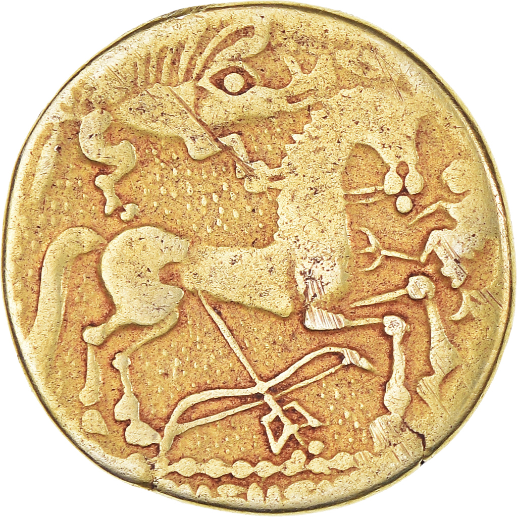 Coin, Caletes, Hemistater, 2nd century BC, Classe II, , Gold | Celtic Coins