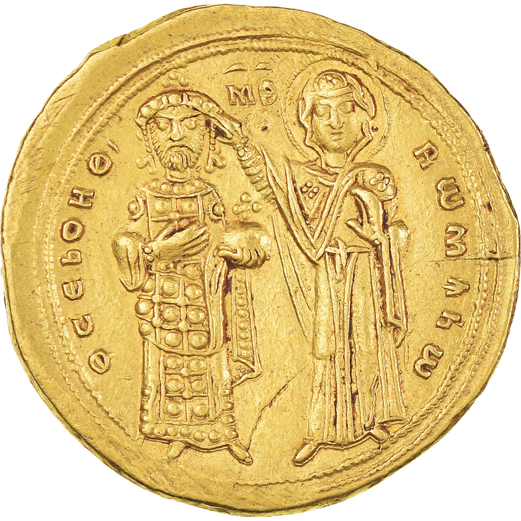 Coin, Romanus III Argyrus, Histamenon Nomisma, 1028-1034, Constantinople