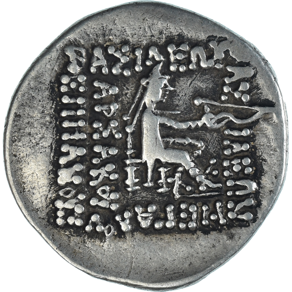 Coin, Parthia (Kingdom of), Mithradates II, Drachm, ca. 96/5-93/2 BC ...