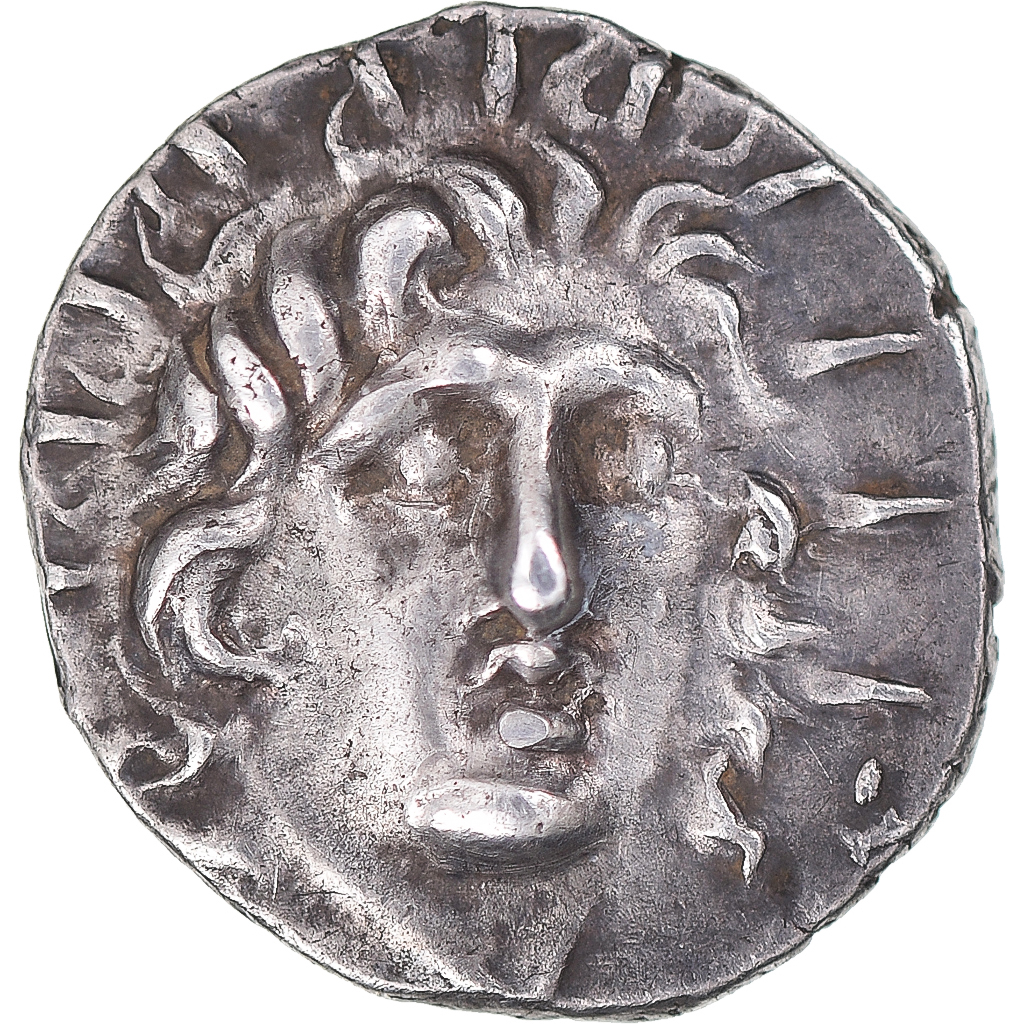 Coin, Rhodos, Hemidrachm, ca. 170-150 BC, Rhodes, , Silver, HGC:6-1462