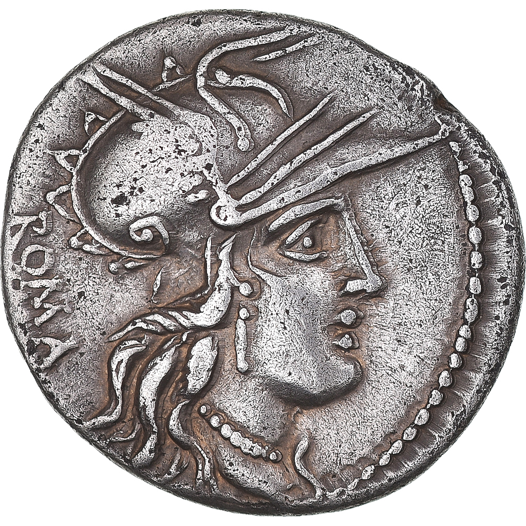 Coin, M. Tullius, Denarius, 120 BC, Rome, , Silver, Crawford:280/1