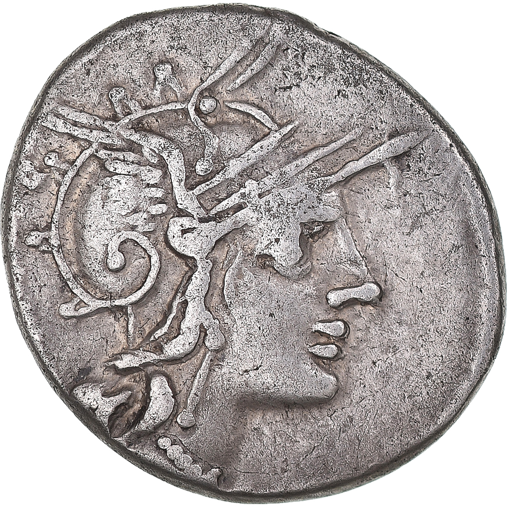 Coin, M. Tullius, Denarius, 120 BC, Rome, , Silver, Crawford:280/1