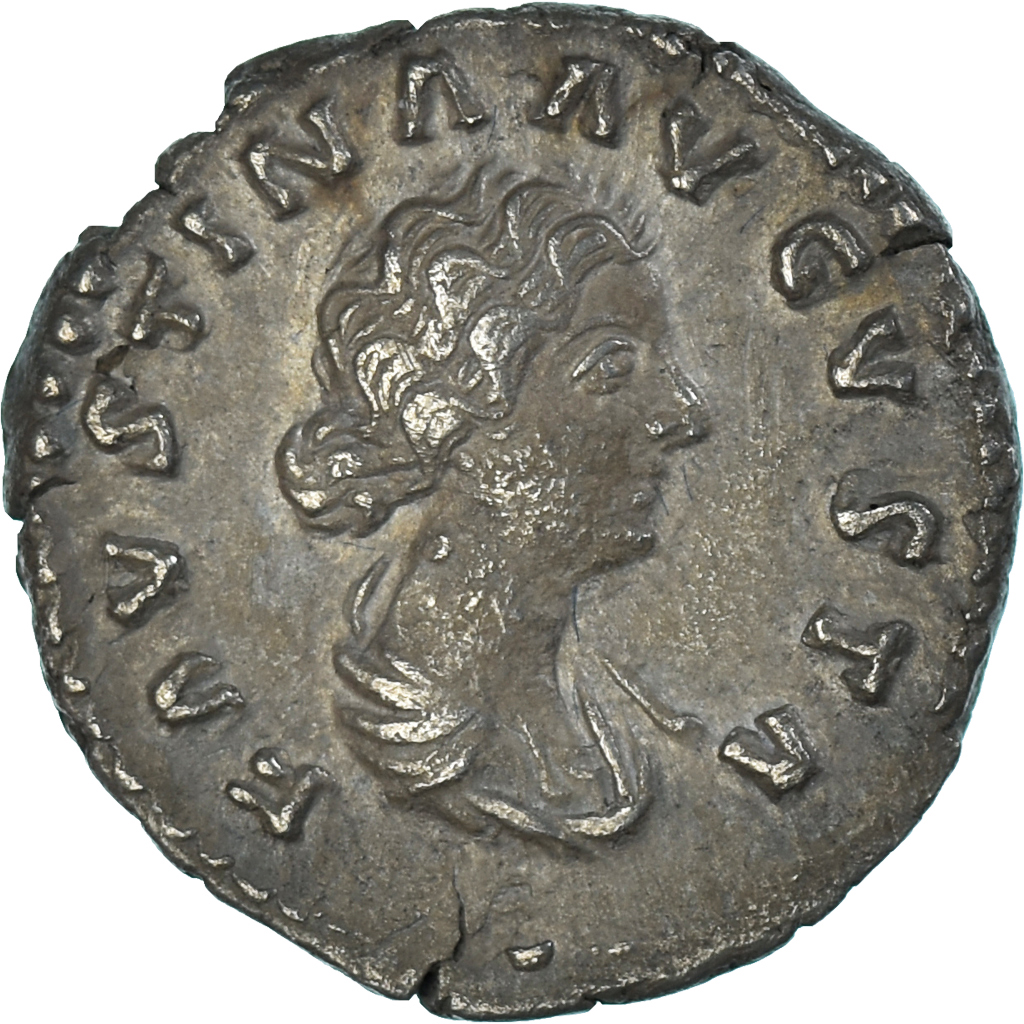 Coin, Faustina II, Denarius, 161-176, Rome, , Silver, RIC:677
