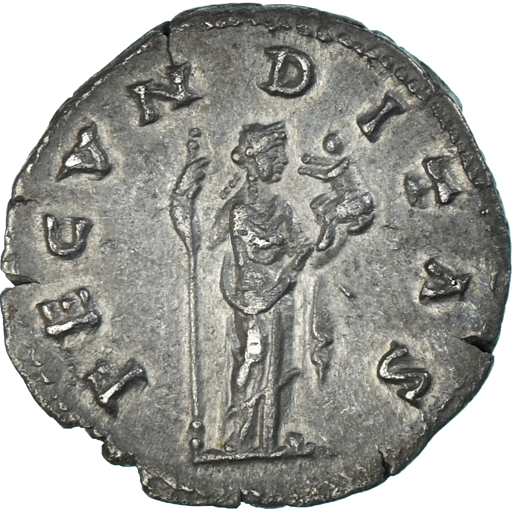 Coin, Faustina II, Denarius, 161-176, Rome, , Silver, RIC:677