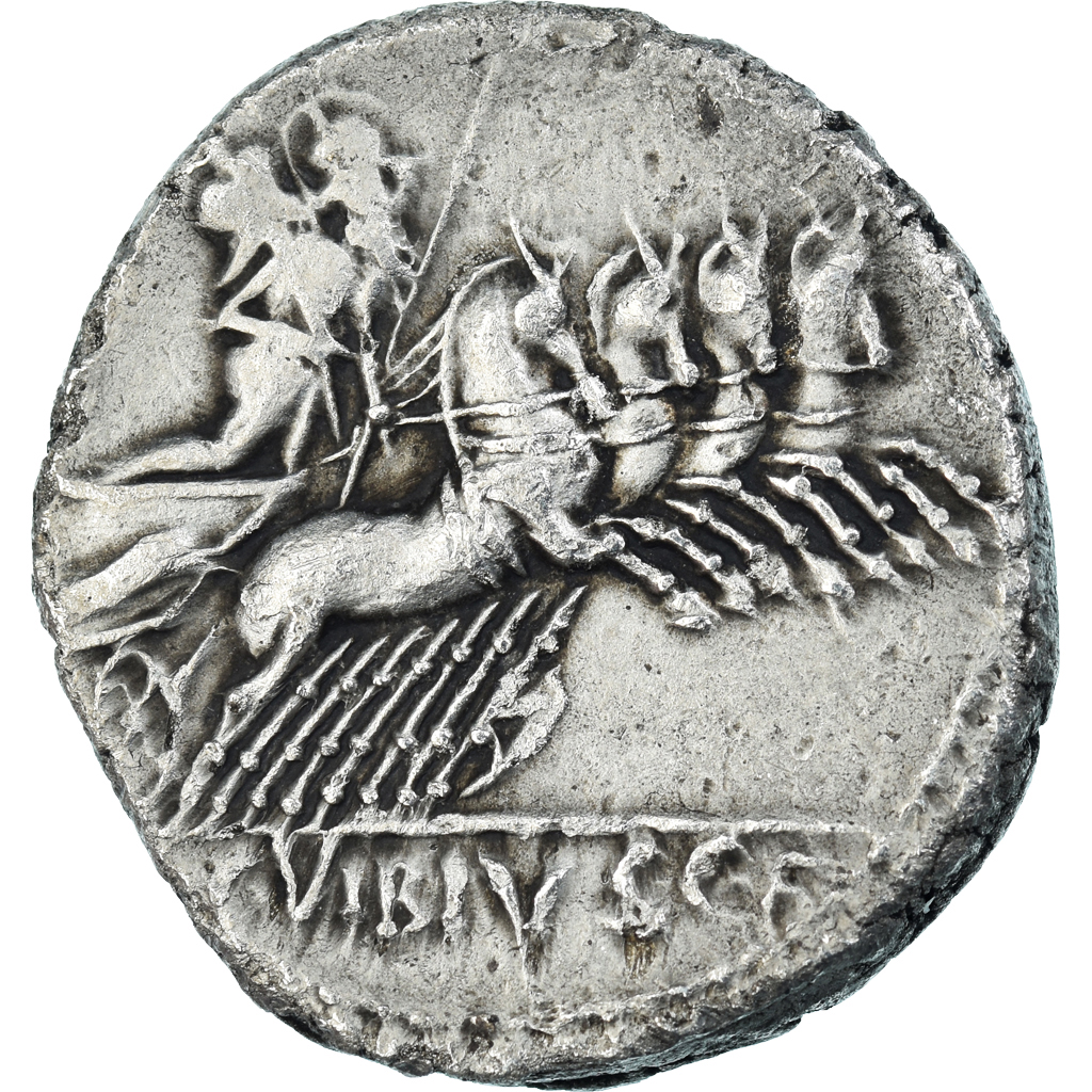 Coin, C. Vibius C.f. Pansa., Denarius, 90 BC, Rome, , Silver | Roman ...