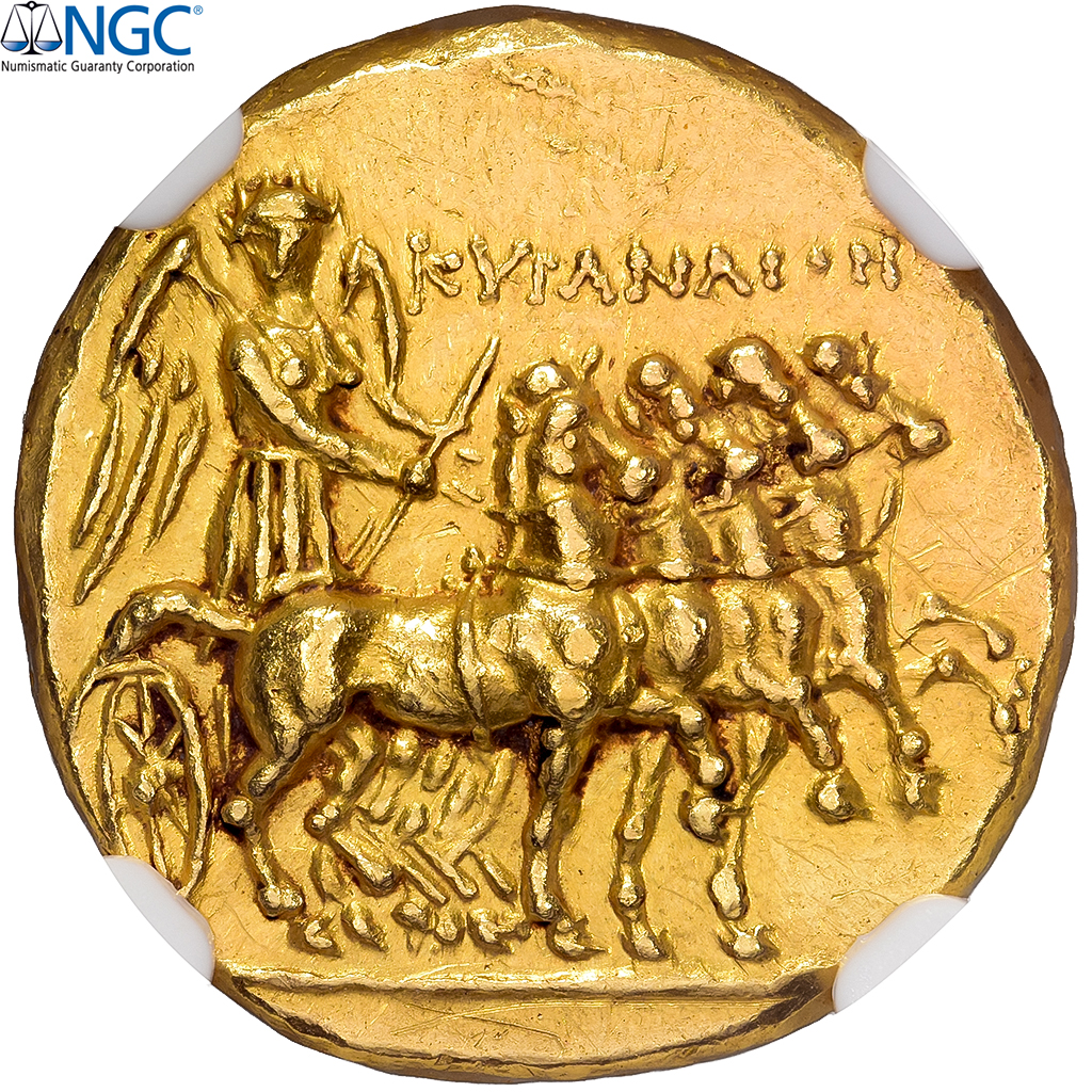 Coin, Kyrenaica, Ophellas, Stater, 312-309 BC, Kyrene, , Gold, BMC:123