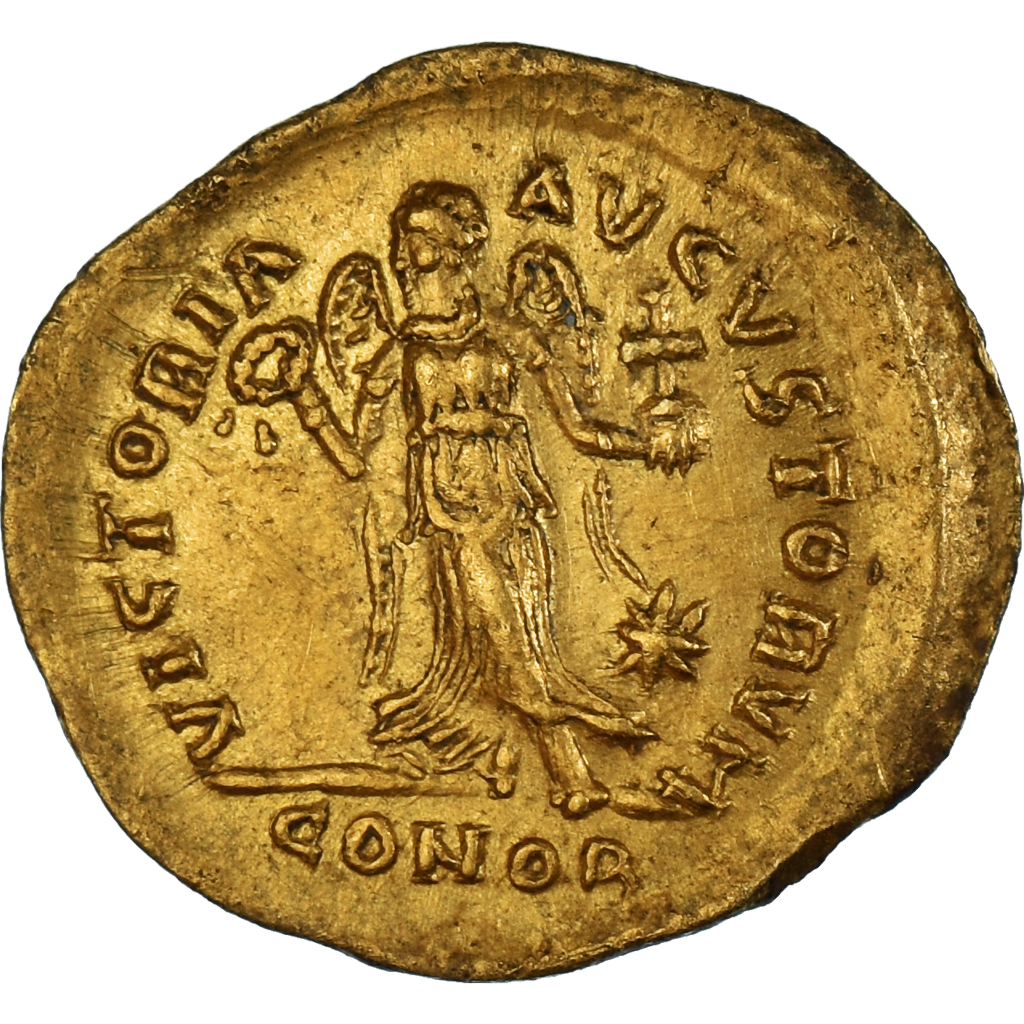 Coin, Theodosius II, Tremissis, 402-450, Constantinople, , Gold