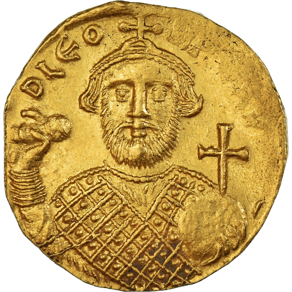 Coin, Leontius, Solidus, 695-698, Constantinople, , Gold | Byzantine Coins