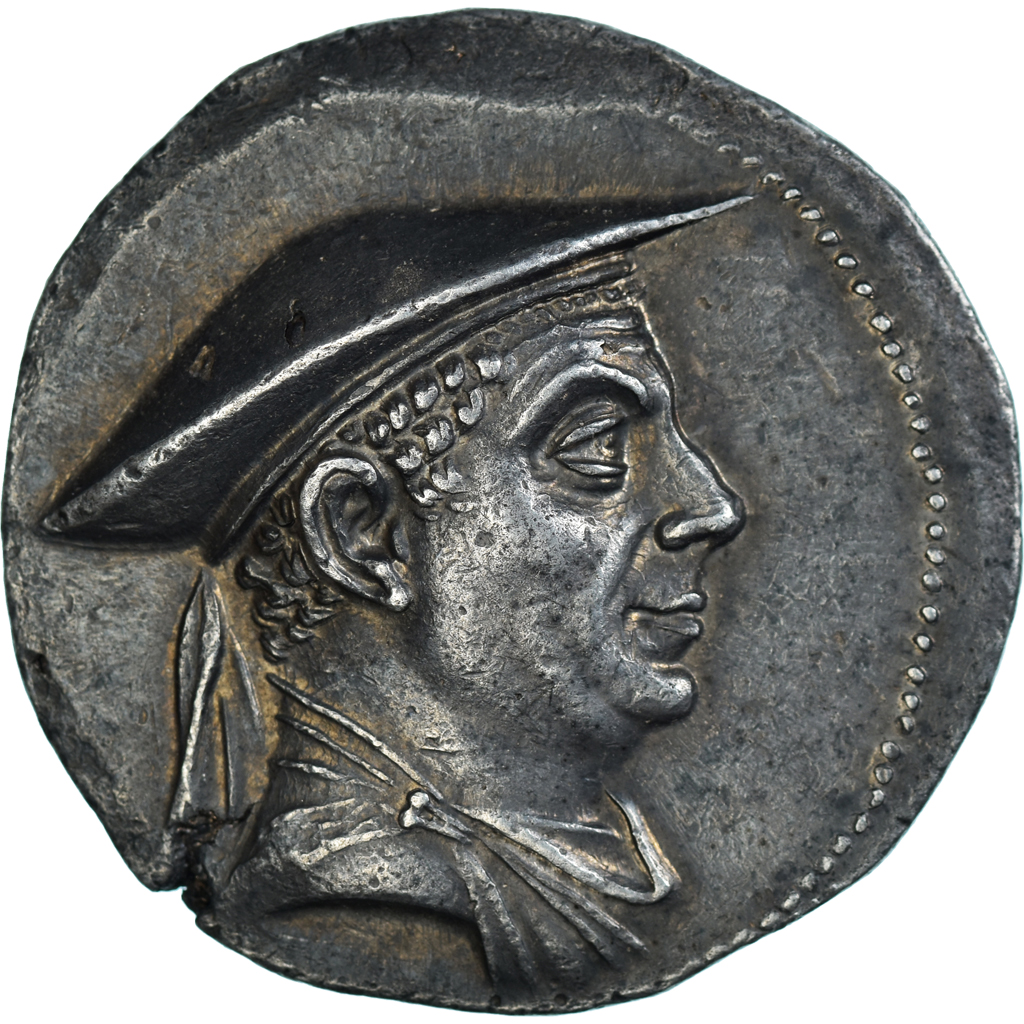 Baktrian Kingdom, Anthimachus I, Tetradrachm, c. 180-160 BC, Silver ...