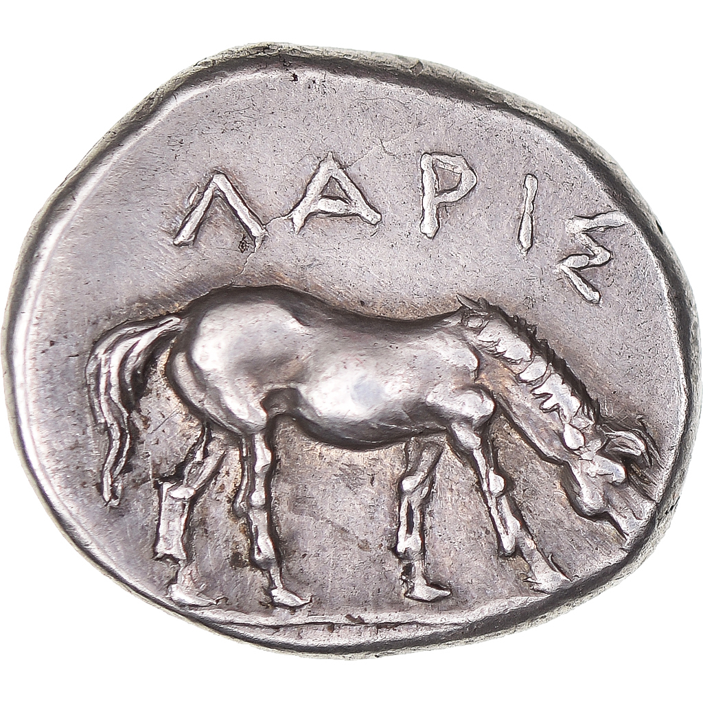 Coin, Thessaly, Drachm, ca. 369-360 BC, Larissa, , Bronze, HGC:4-430
