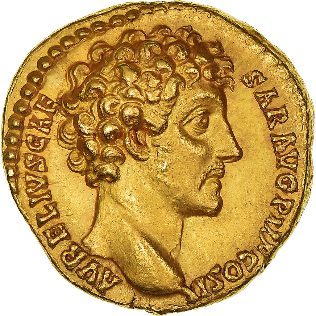 Marcus Aurelius, Aureus, 145-161, Rome, Gold, , RIC:III-432a | Roman ...