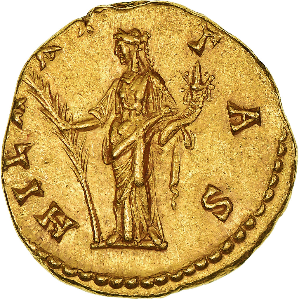 Marcus Aurelius, Aureus, 145-161, Rome, Gold, , RIC:III-432a | Roman ...