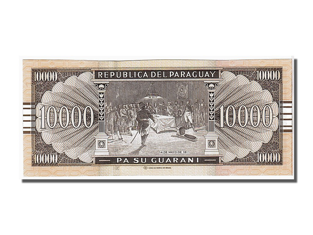 Banknote, Paraguay, 10 000 Guaranies, 2010, UNC(65-70) | World Paper Money