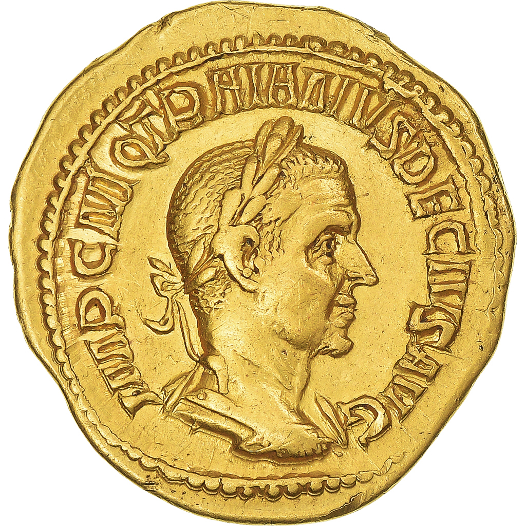 Trajan Decius, Aureus, 249-251, Rome, Gold, , RIC:22 | Roman Imperial Coins