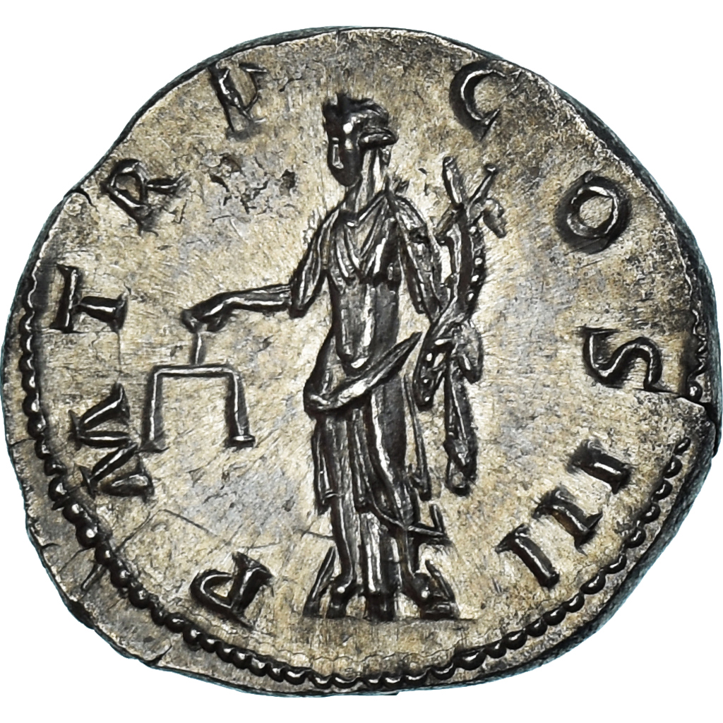 Coin, Hadrian, Denarius, 120-121, Rome, , Silver, RIC:II.3-385
