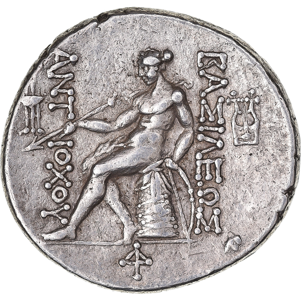 Seleukid Kingdom, Antiochus IV Epiphanes, Tetradrachm, 175-173/2 BC ...