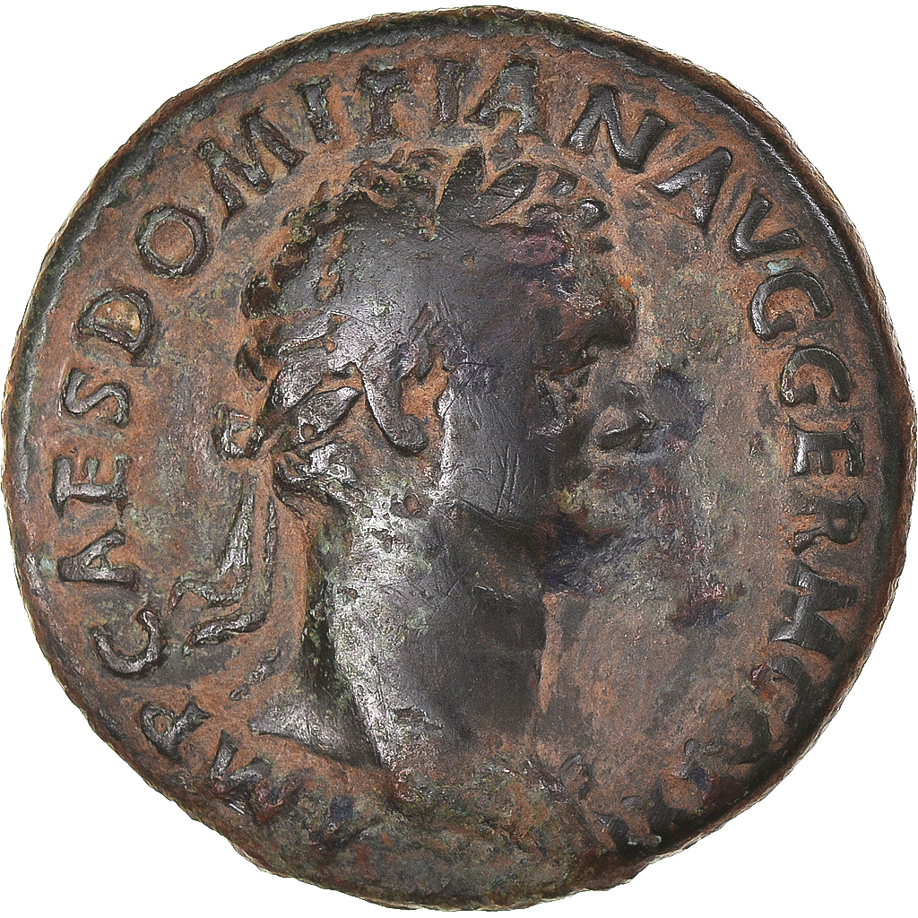 Coin, Domitian, As, 81-96, Rome, , Bronze, RIC:305 | Roman Imperial Coins