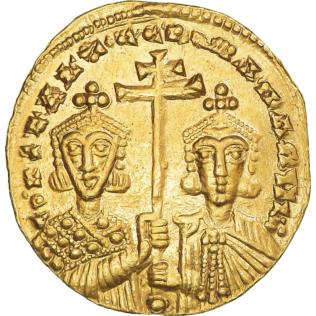 Coin, Romanus II, Solidus, 959, Constantinople, , Gold | Byzantine Coins