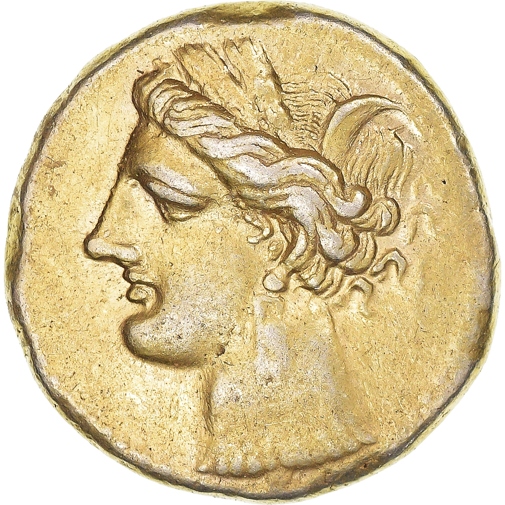 Zeugitana, Stater, ca. 290-270 BC, Carthage, Electrum, | Greek Coins