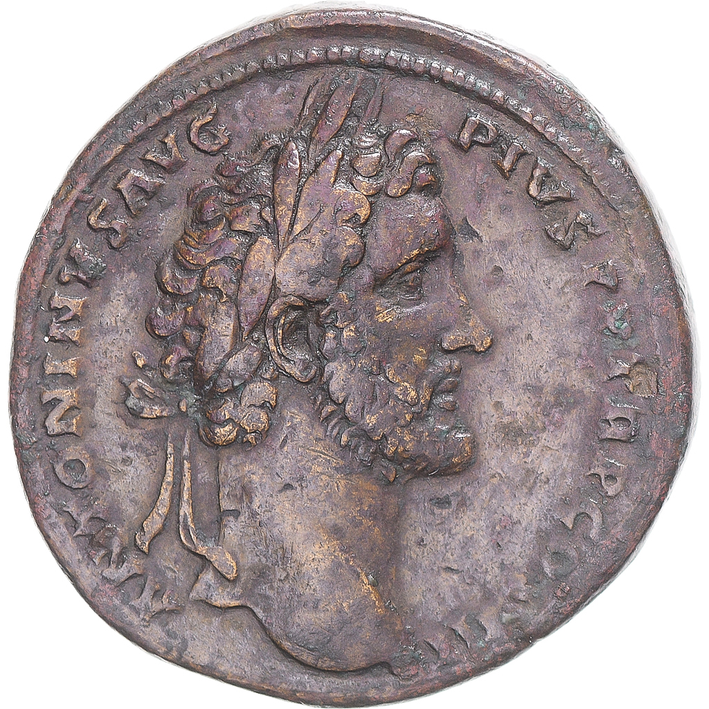 Coin, Antoninus Pius, Sestertius, 140-144, Rome, , Bronze, RIC:642a