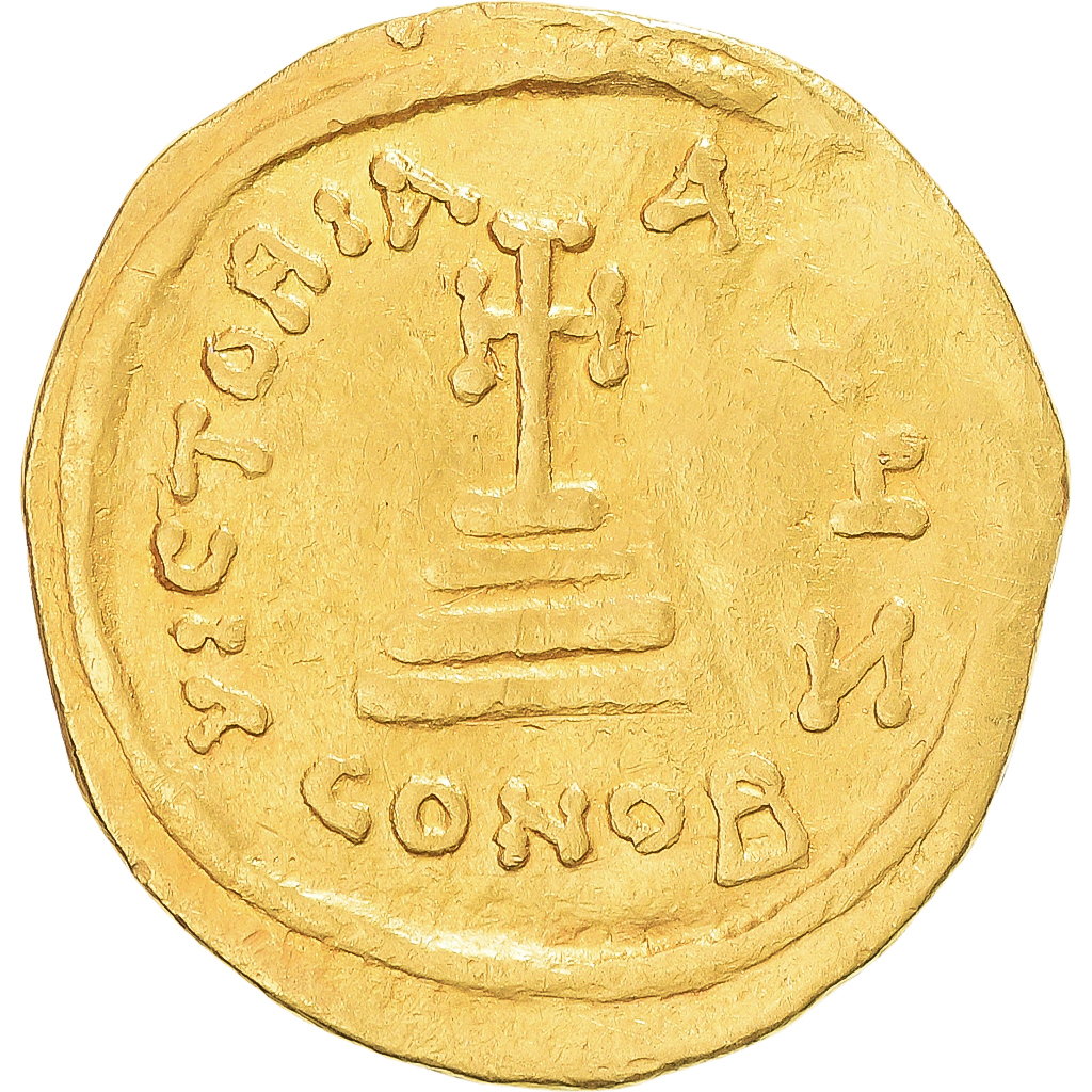 Heraclius & Heraclius Constantin, Solidus, 613-641, Constantinople, Gold