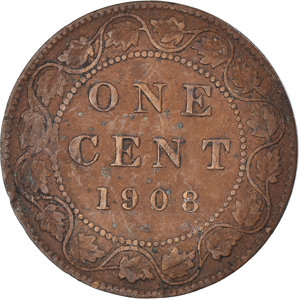 Coin, Canada, Cent, 1908 | North & Central American and Caribbean Coins