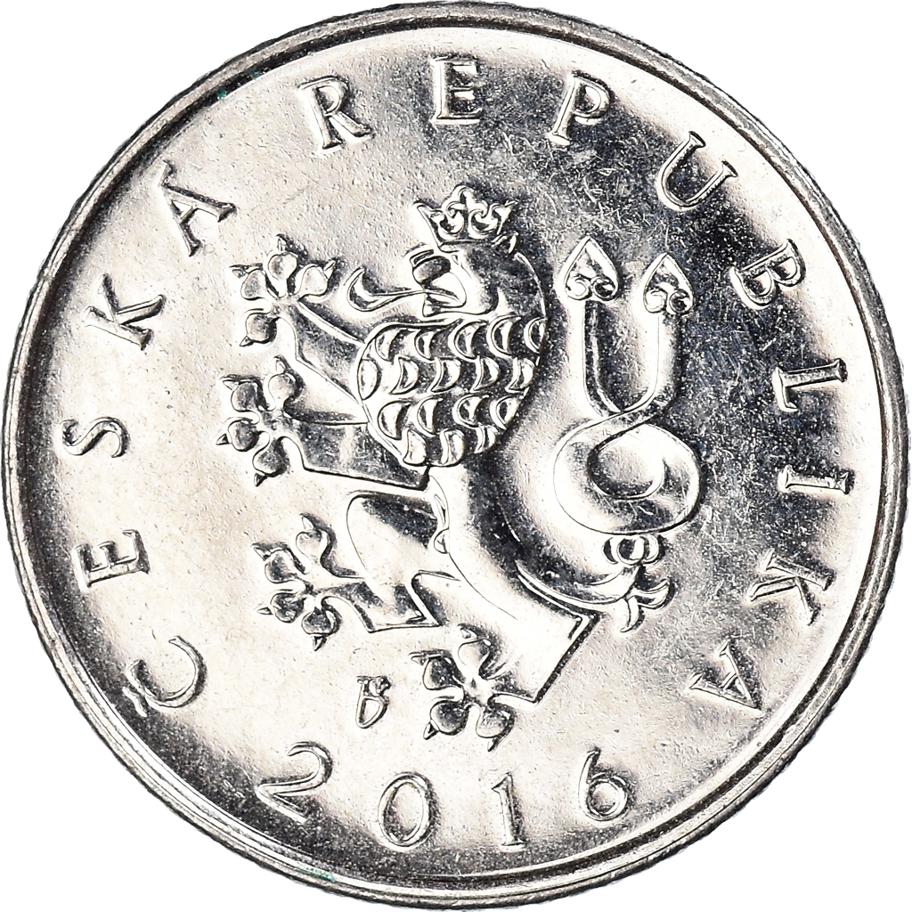 Coin, Czech Republic, Koruna, 2016 | European Coins