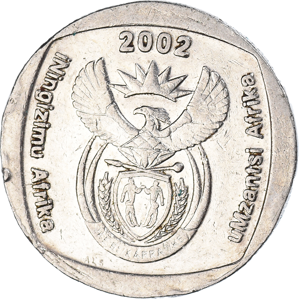 Coin, South Africa, 2 Rand, 2002 | African Coins