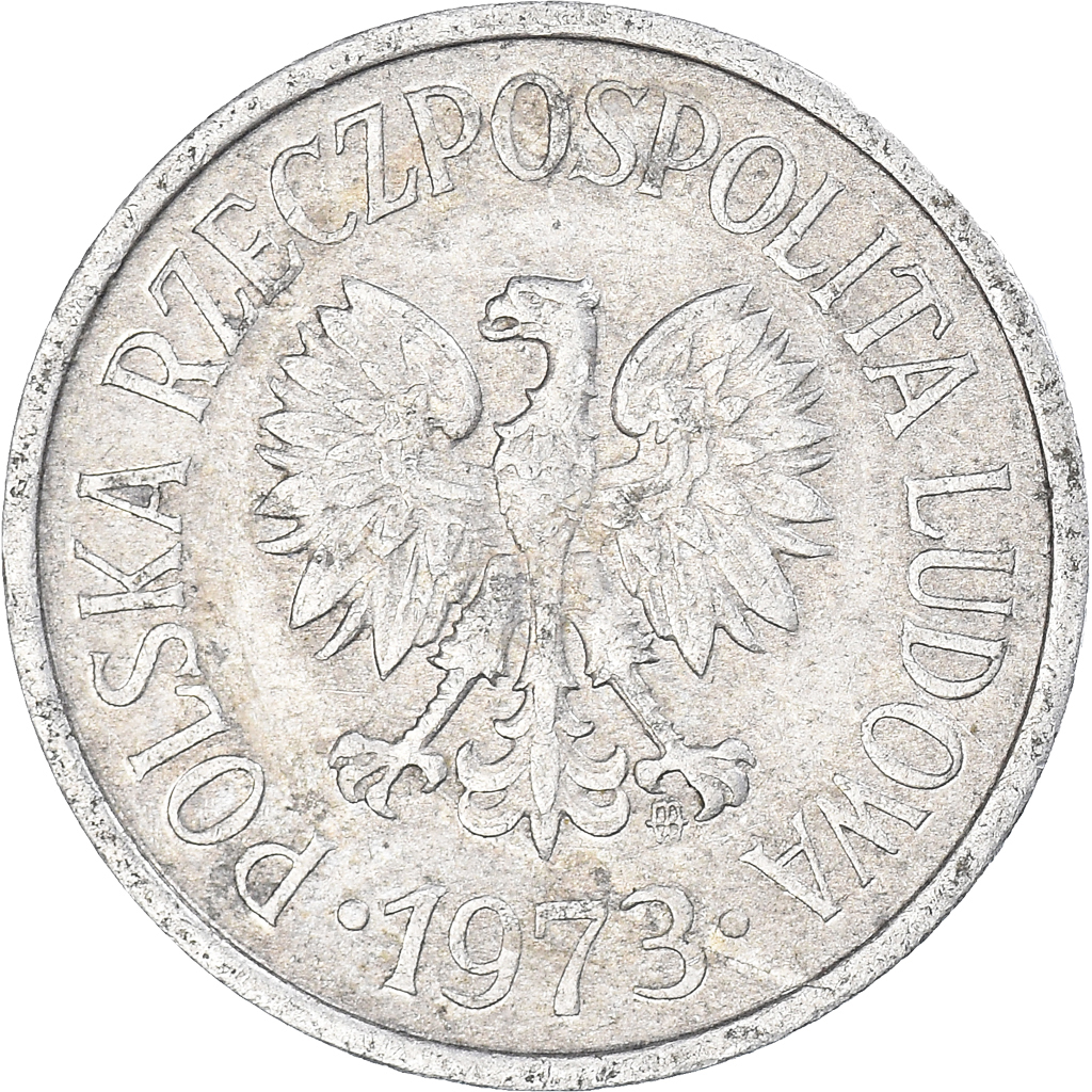 Coin, Poland, 20 Groszy, 1973 | European Coins