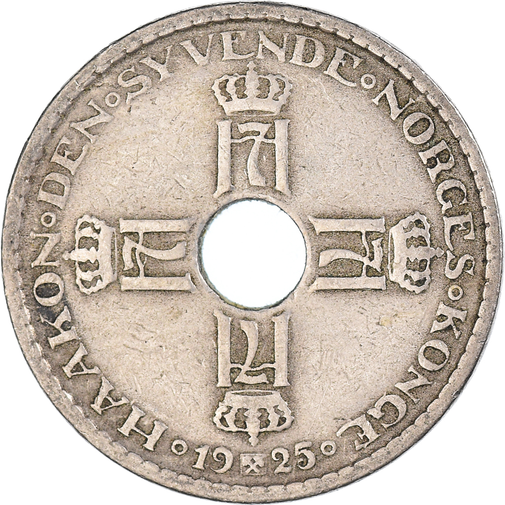 [#1084588] moneda, noruega, krone, 1925 - Compra venta en todocoleccion