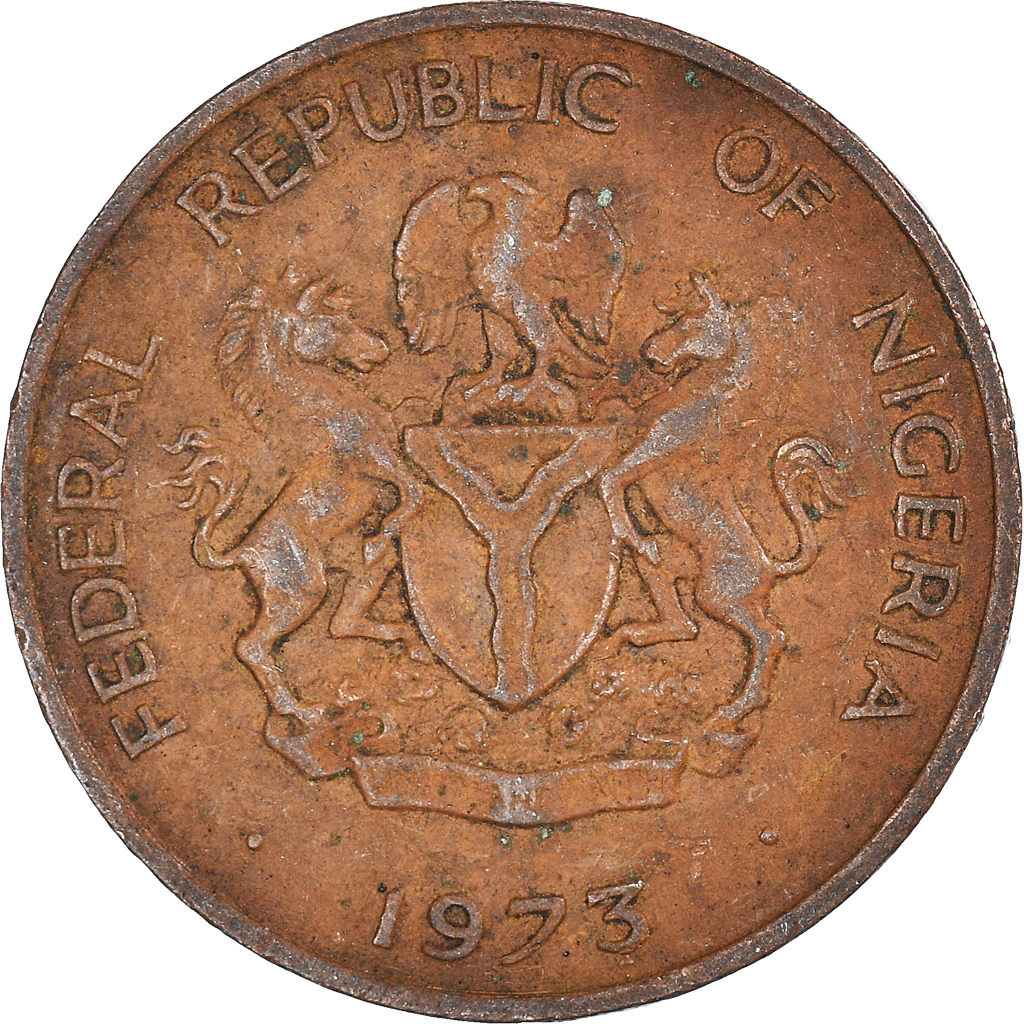 Coin, Nigeria, Kobo, 1973 | African Coins