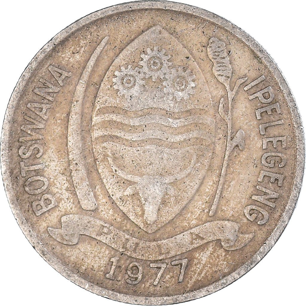 [#1085168] moneda, botsuana, 10 thebe, 1977 - Compra venta en todocoleccion