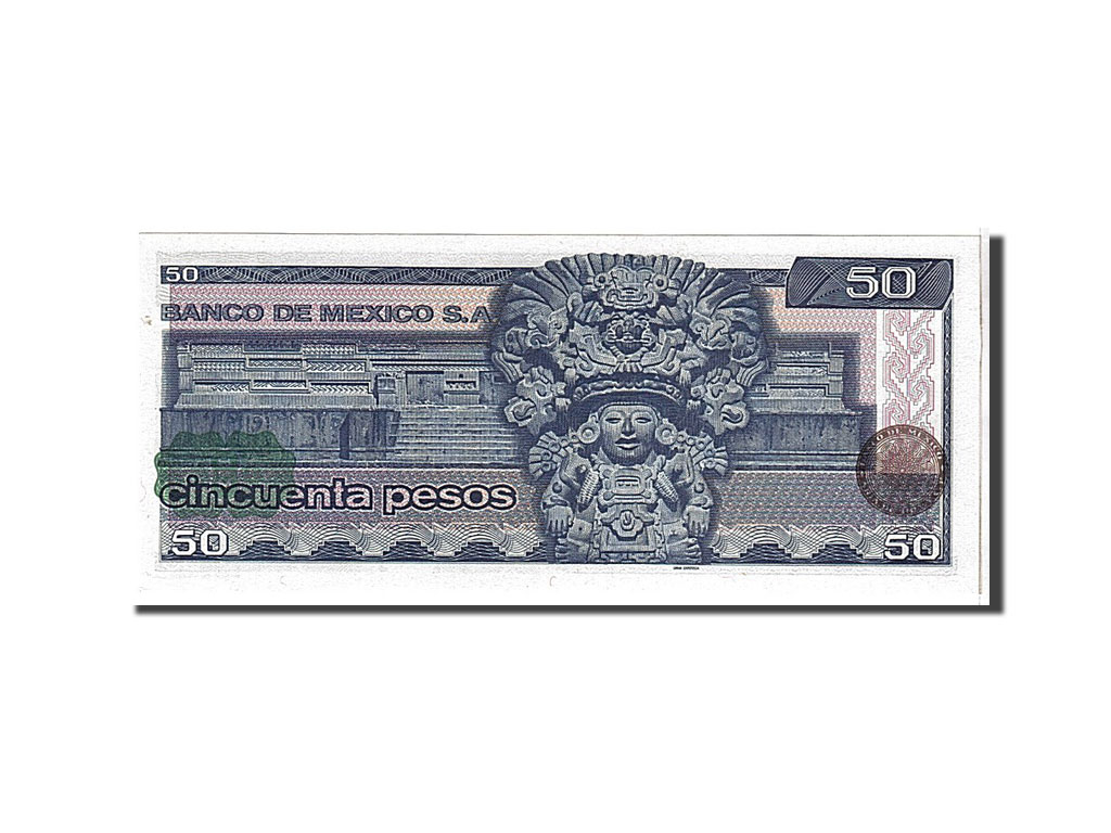 Banknote, Mexico, 50 Pesos, 1981, UNC(65-70) | World Paper Money