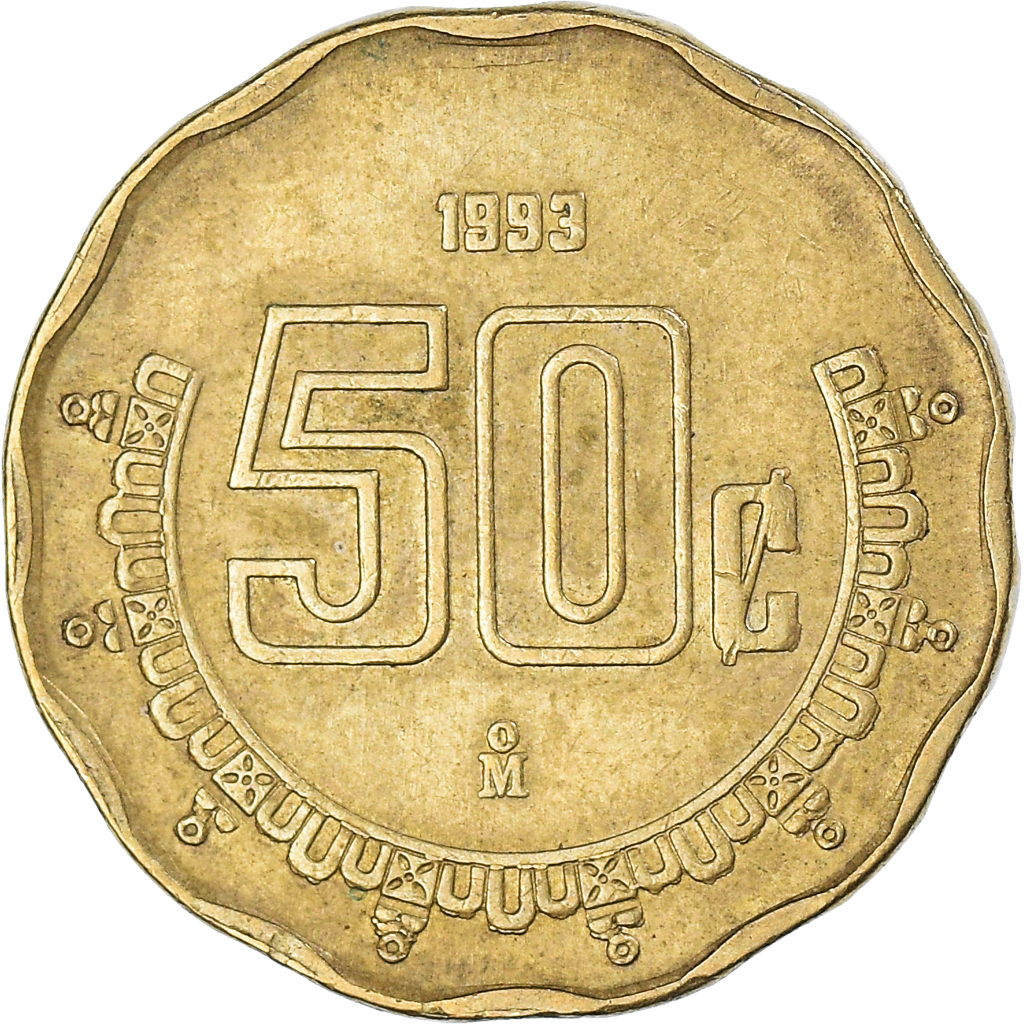 [#1096198] moneda, méxico, 50 centavos, 1993 - Compra venta en ...