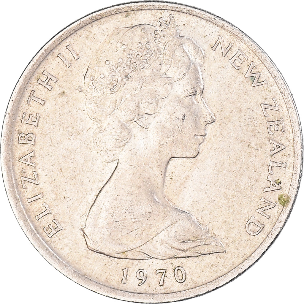 Coin, New Zealand, 5 Cents, 1970 | Australian & Oceanian Coins