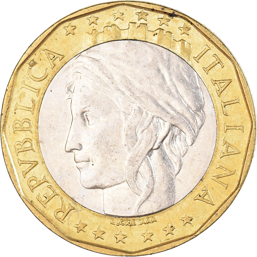 Coin, Italy, 1000 Lire, 1998 | European Coins