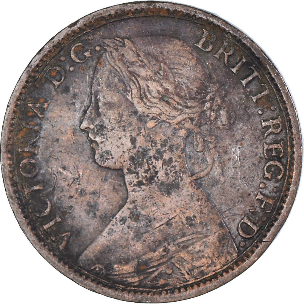 Coin, Great Britain, Farthing, 1861 | European Coins