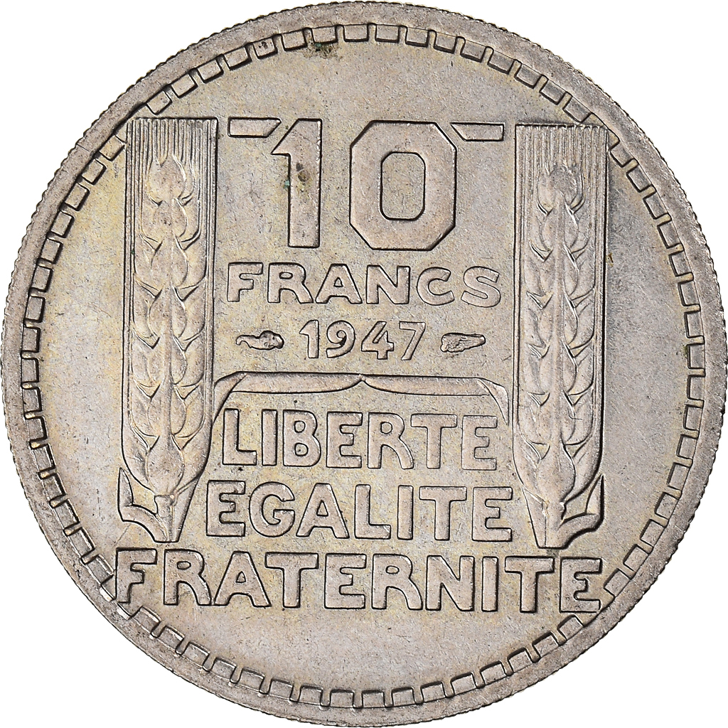 Coin, France, Turin, 10 Francs, 1947, Paris, , Copper-nickel, KM:909.1