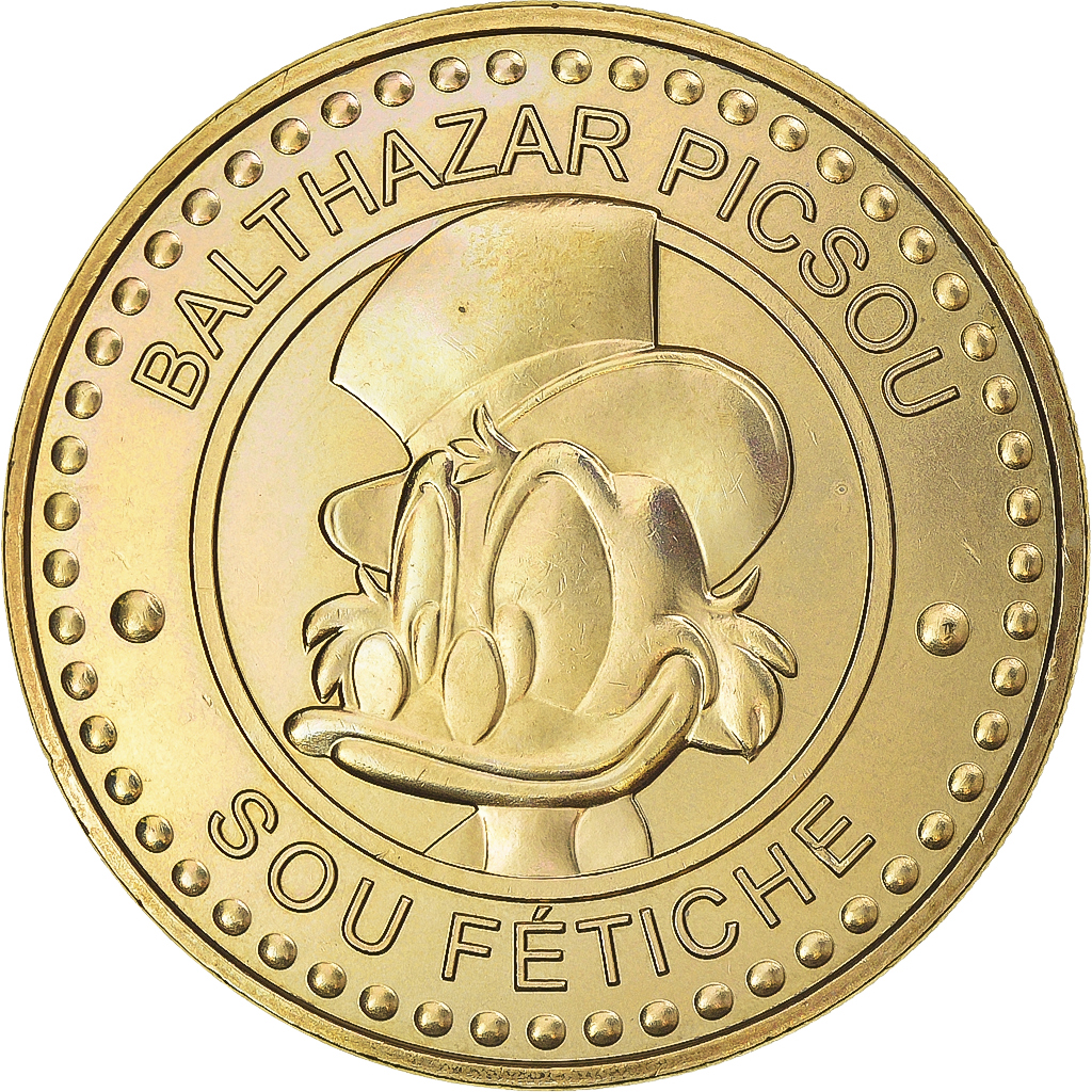 France, Token, Dysney, Sou Fétiche, Balthazar Picsou, MDP, | Tokens ...