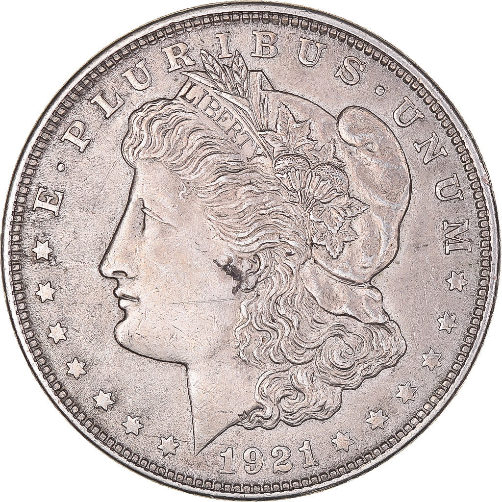 UNITED STATES, Morgan Dollar, Dollar, 1921, U.S. Mint, KM #110,