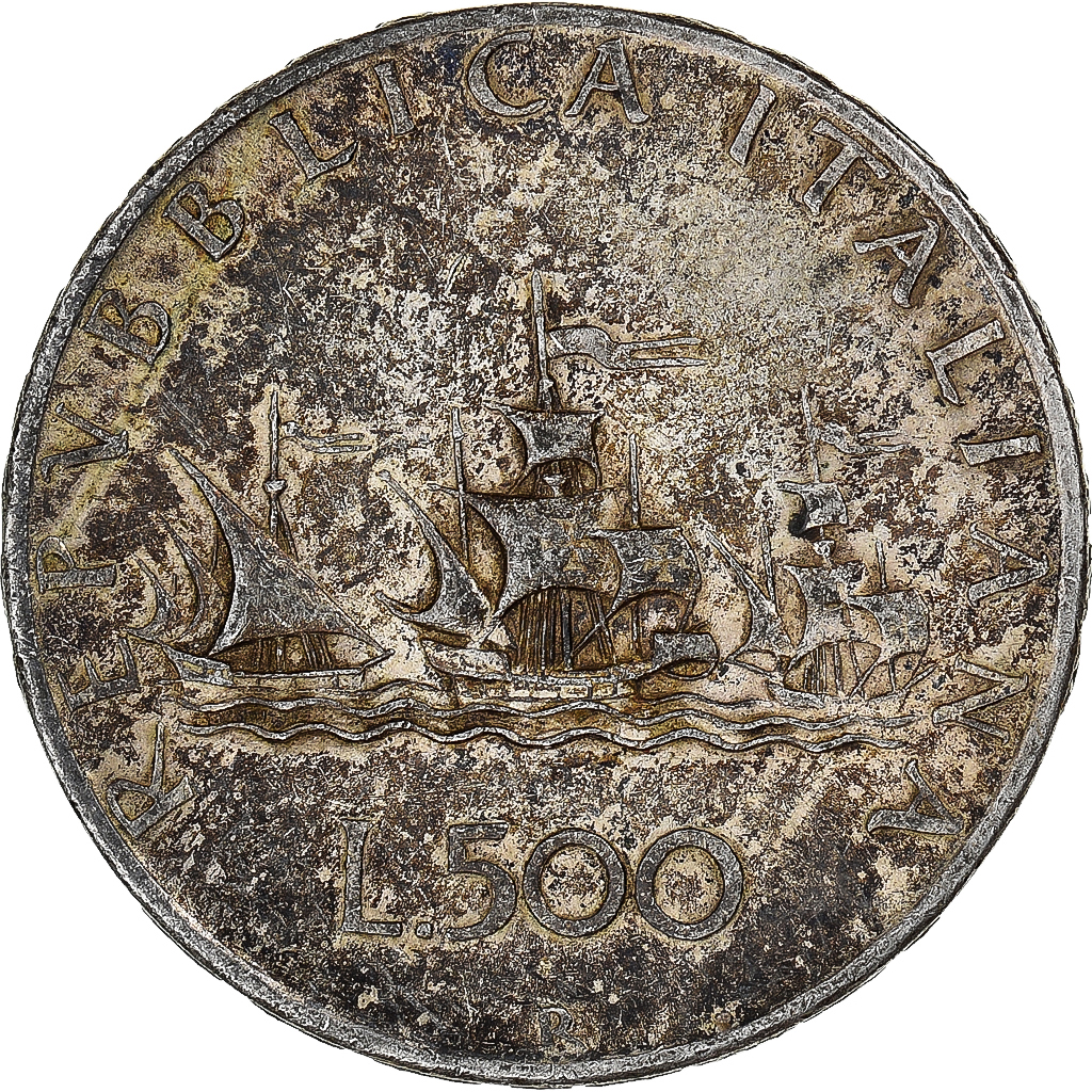 Coin, Italy, 500 Lire, 1959, Rome, , Silver, KM:98 | European Coins