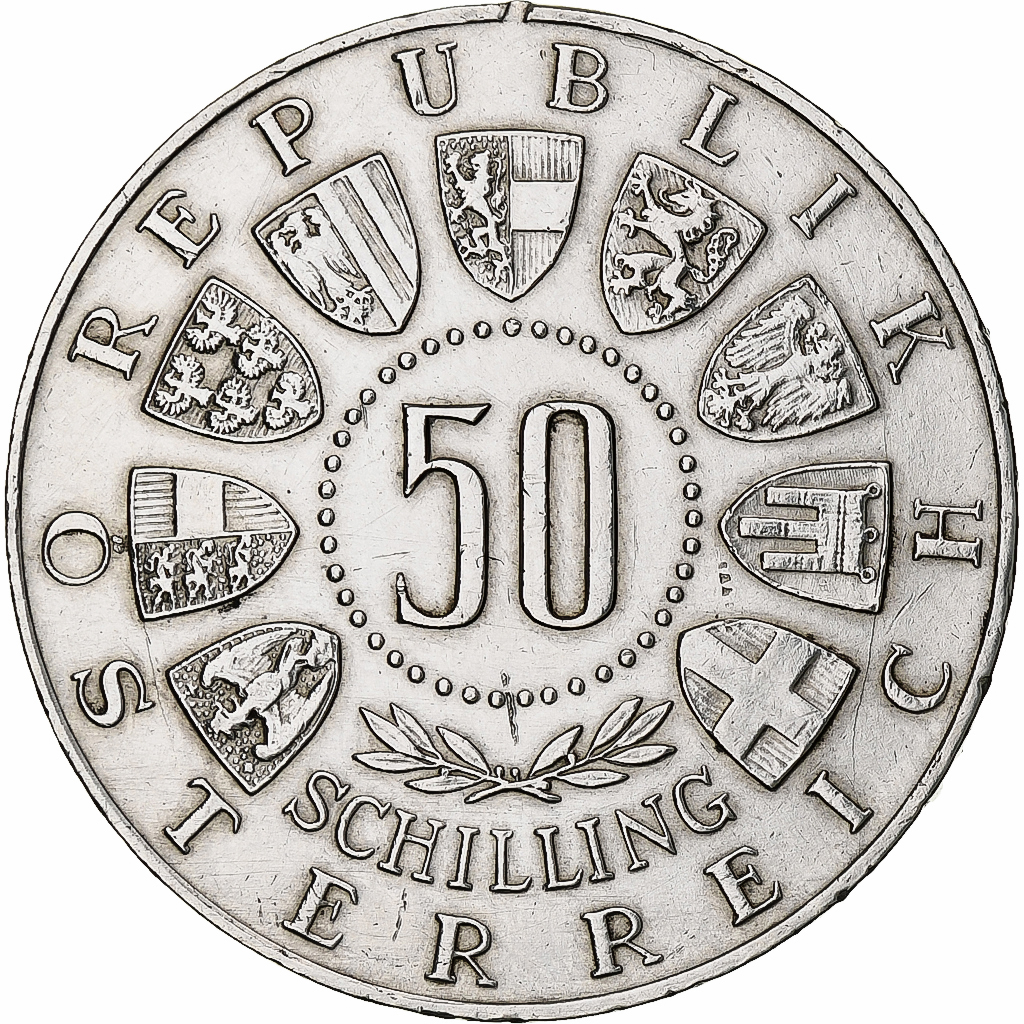 Austria, 50 Schilling, 1963, Vienne, , Silver, KM:2894 | European Coins