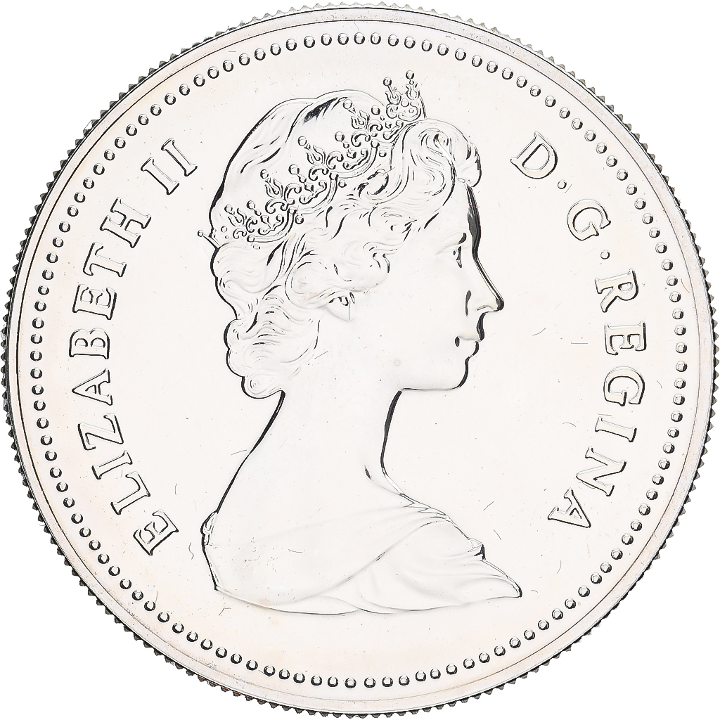 Canada, Elizabeth II, Dollar, 1980, Royal Canadian Mint, BU, Silver,
