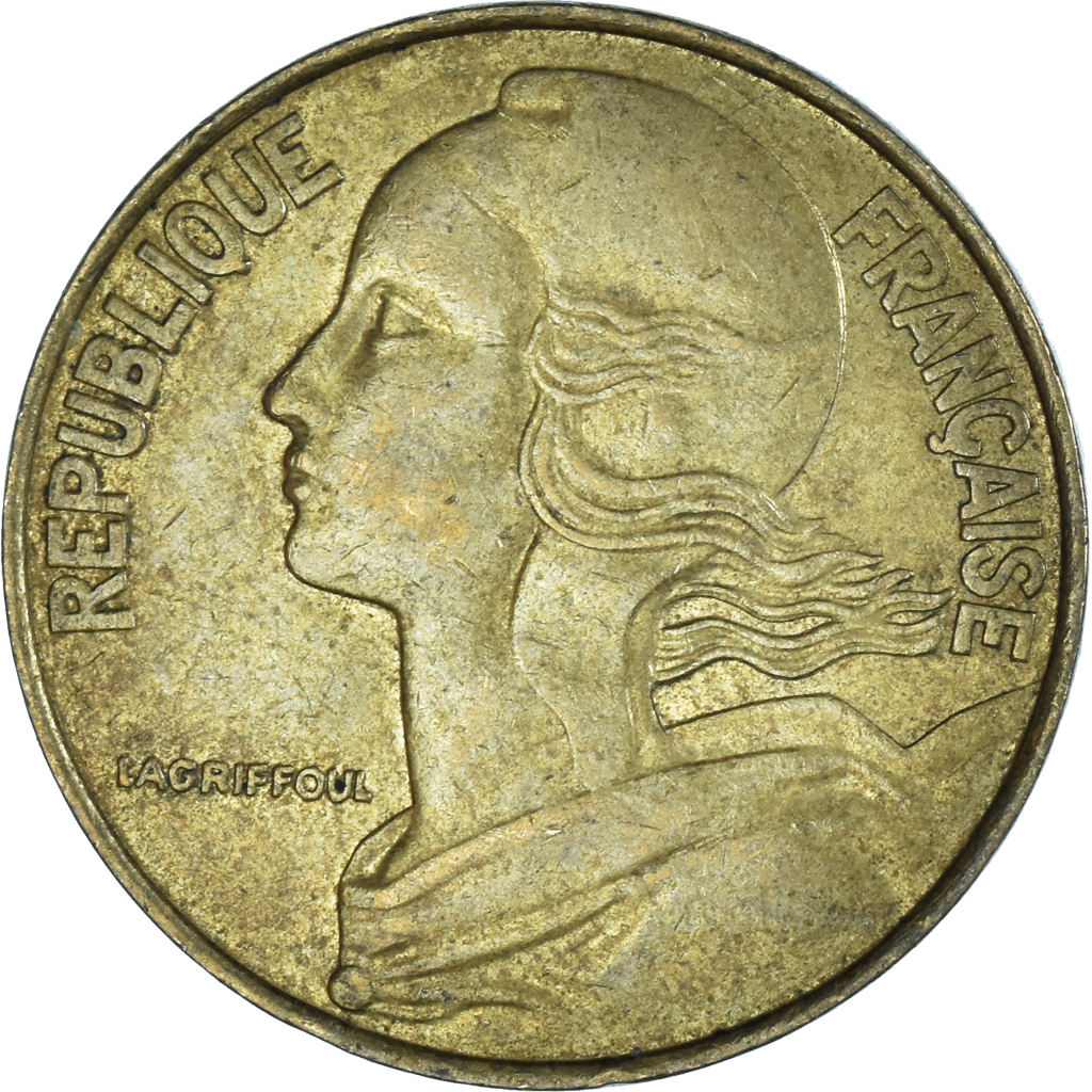Coin, France, 20 Centimes, 1988 | European Coins